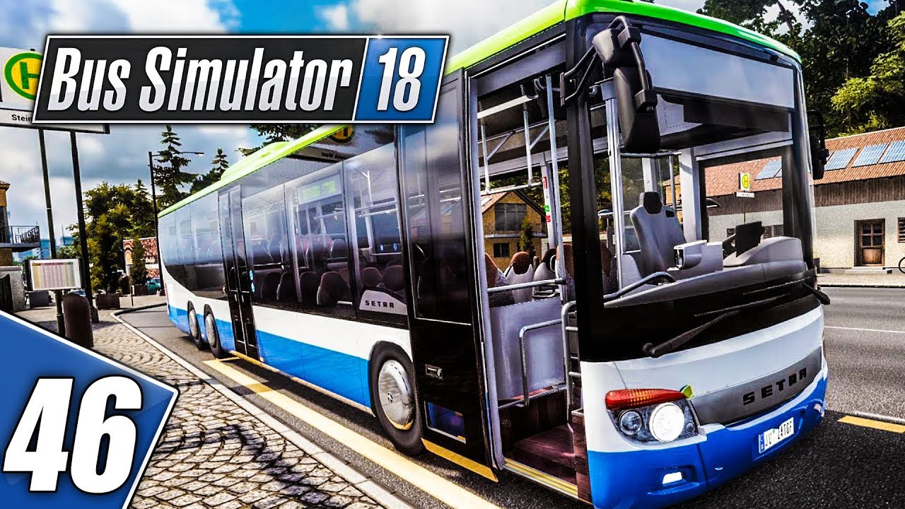 BUS SIMULATOR 18 #46: Storytime - die Schlägerei | SETRA 418 LE | BUS ...