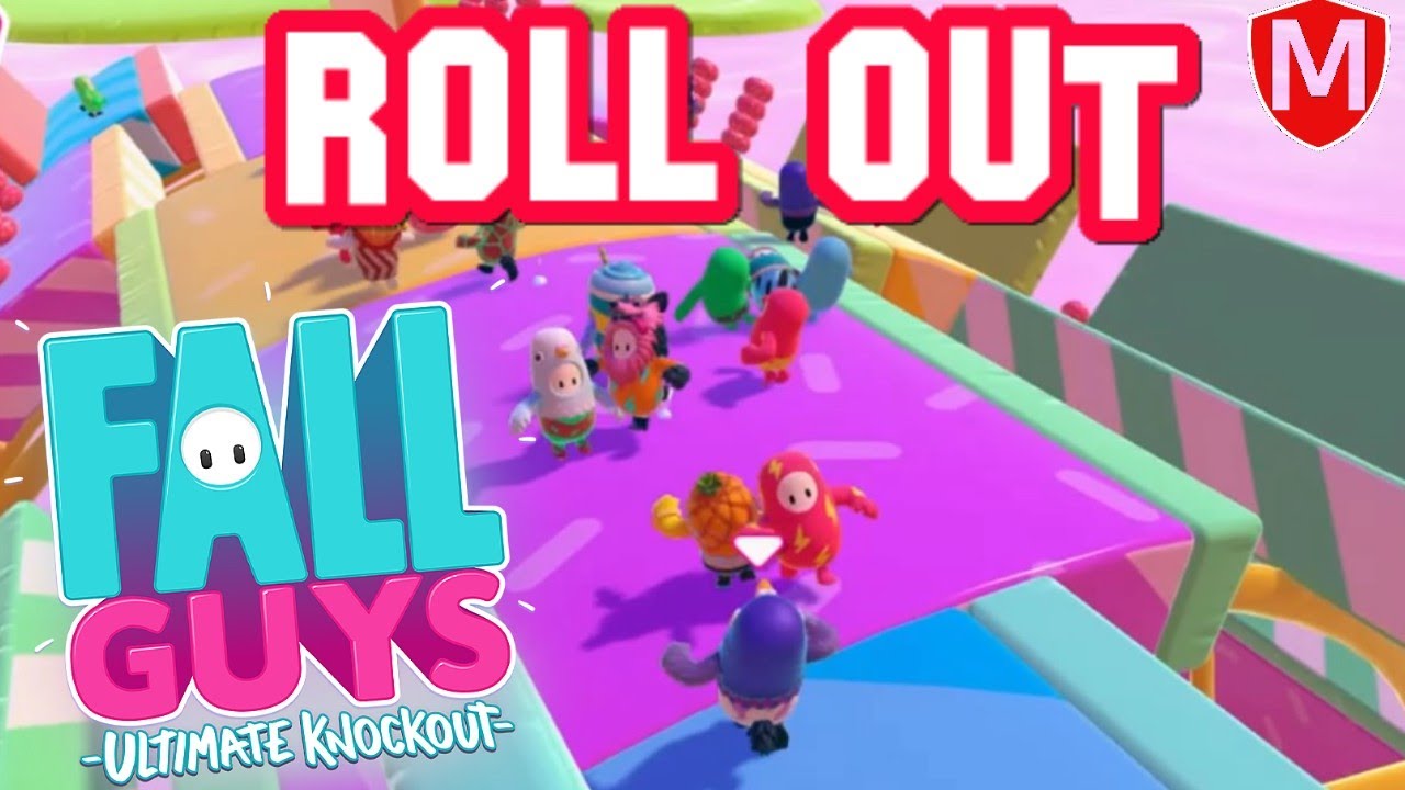 ROLL OUT - Fall Guys: Ultimate Knockout (PS4) - YouTube