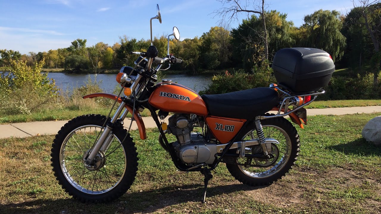 1974 Honda XL100 motorcycle review - YouTube