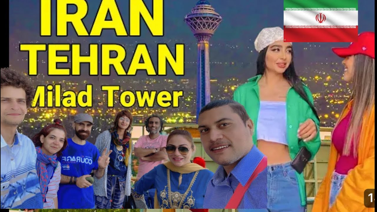 Tehran 🇮🇷 The Highest Tower in Iran 🇮🇷 / Burj Milad vlog || Road Trip ...