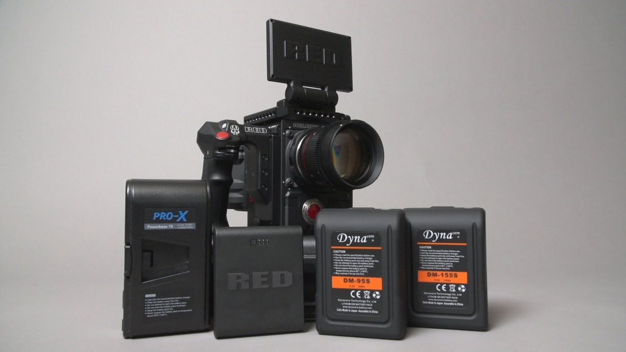 RED Epic-W Battery Runtime Test (REDVOLT-V, Dynacore, Switronix) - YouTube