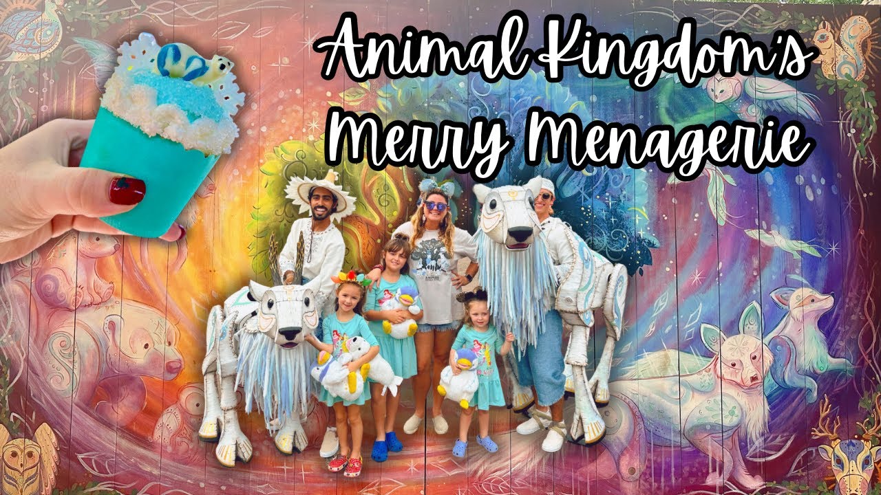 A HOLIDAY MUST DO - Disney’s Animal Kingdom’s MERRY MENAGERIE - YouTube