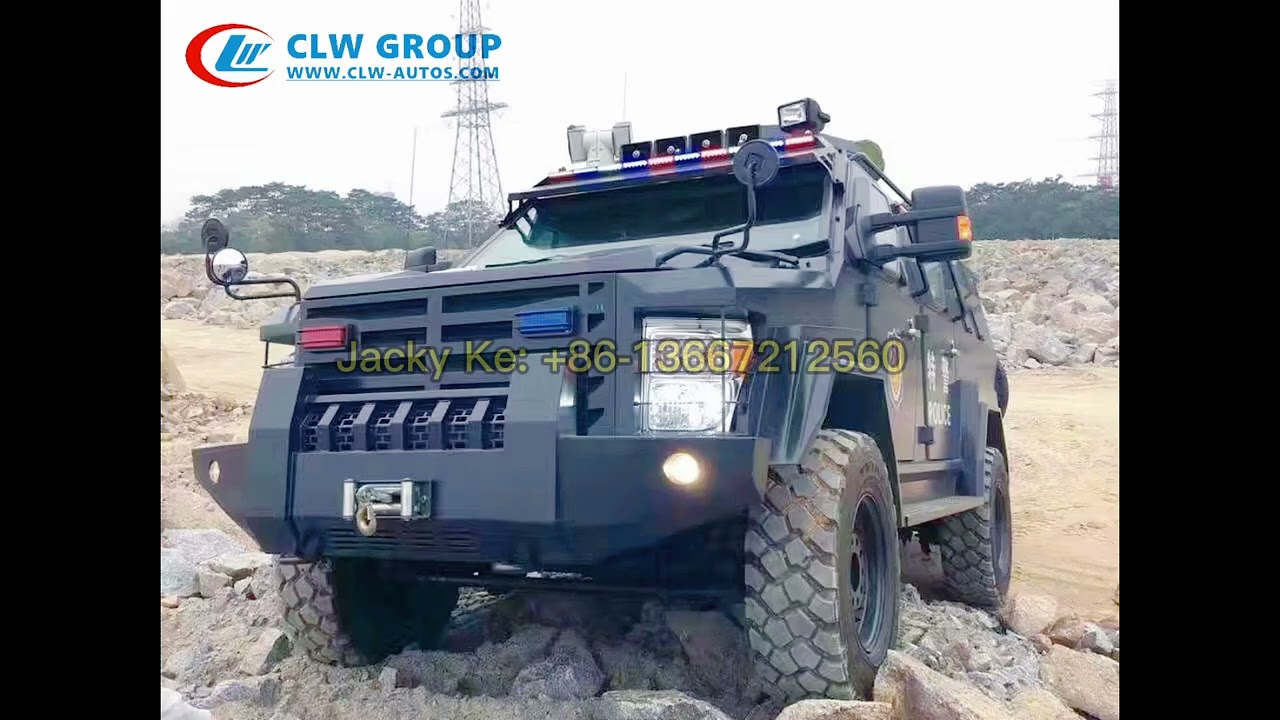 4x4 FORD F550 Armored Truck - YouTube