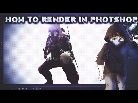How To Render In Photoshop CC 2016 [TUTORIAL] - YouTube