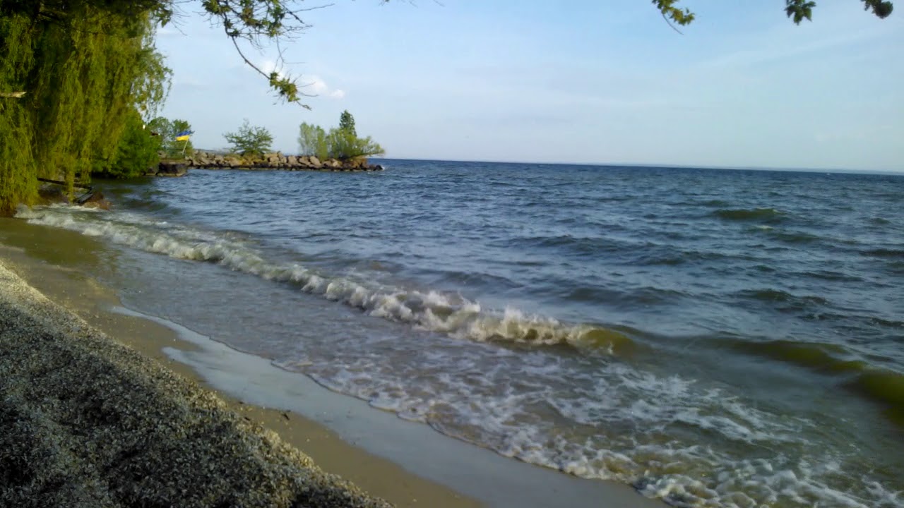 Ukraine's Dnipro river near Nikopol - YouTube