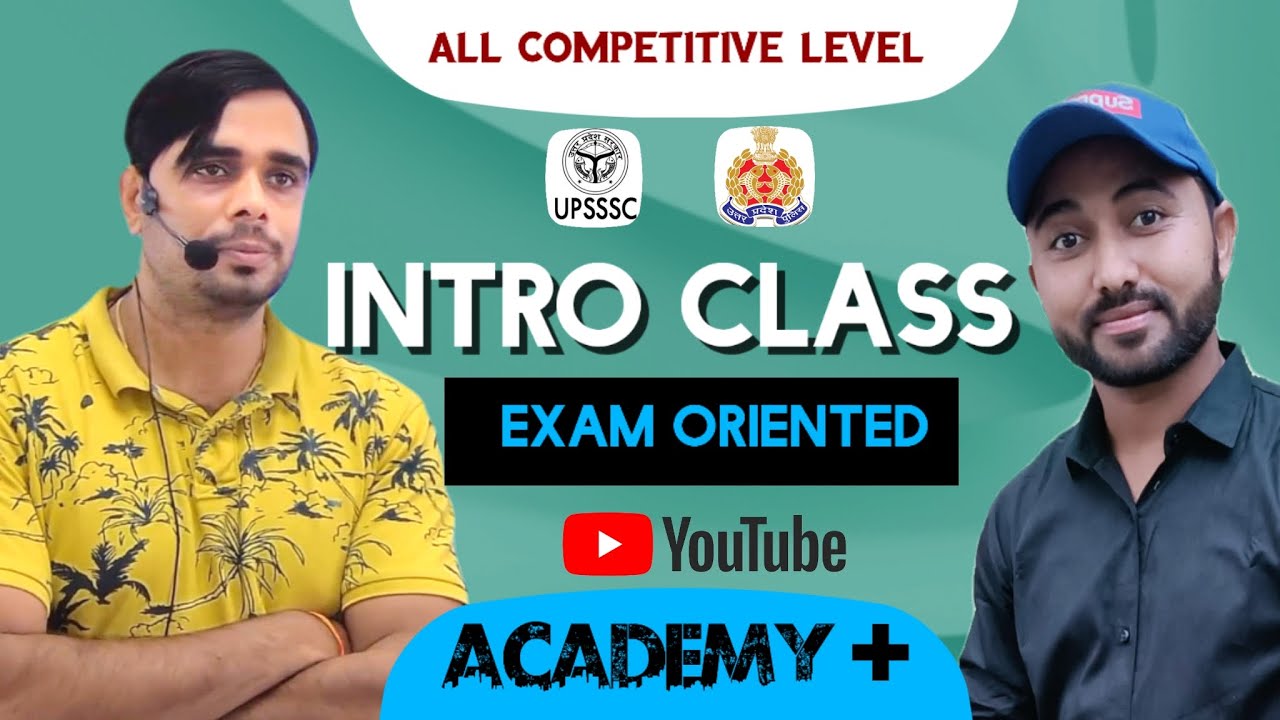 Introduction Class • Academy + • GK With Sonu Lohiya • Math & Reasoning By Harish Sir - YouTube