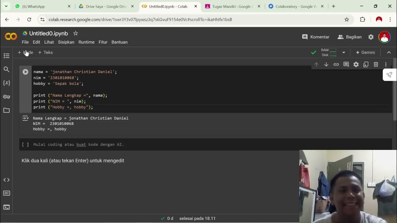 Tutorial Google Colab - YouTube