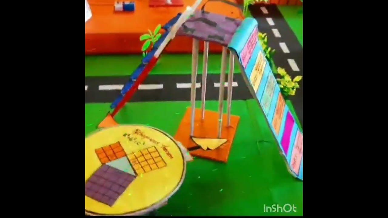 trigonometry park working model explanation in english - maths project - maths tlm - tlm #video ...