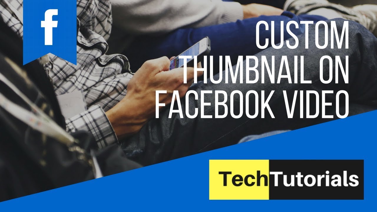 How To Give Custom Thumbnail On Facebook Video - YouTube