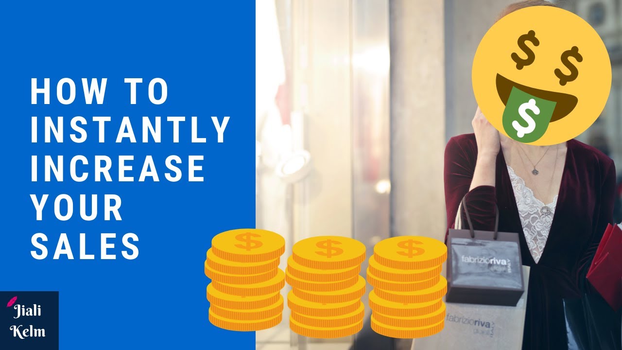 HOW TO INCREASE YOUR SALES AMOUNT INSTANTLY - YouTube