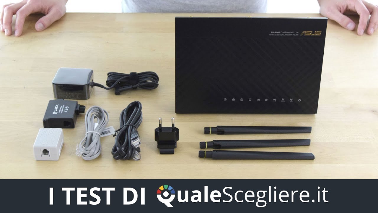 Videorecensione Asus DSL-AC68U | QualeScegliere.it