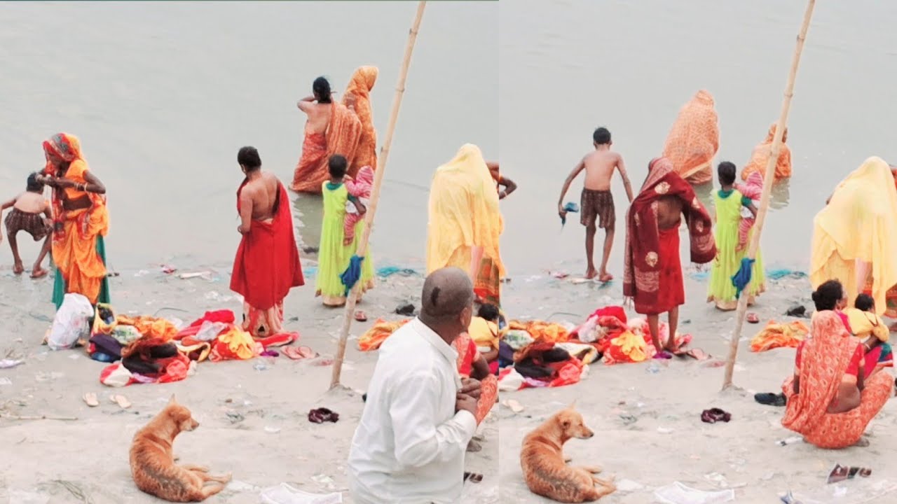 गंगा स्नान/Ganga ghat india/mahadev ghat ganga snan/latest ganga snan ...