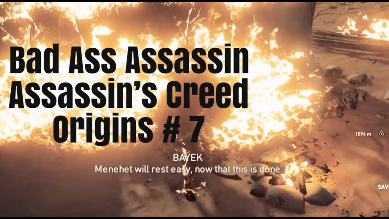 Bad Ass Assassin: Assassin's Creed Origins #7 - YouTube