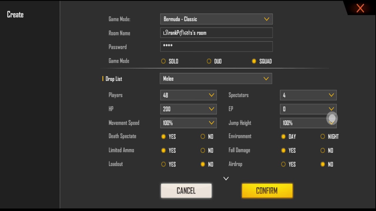 How to create custom room match in Free Fire || video by 2PTG - YouTube