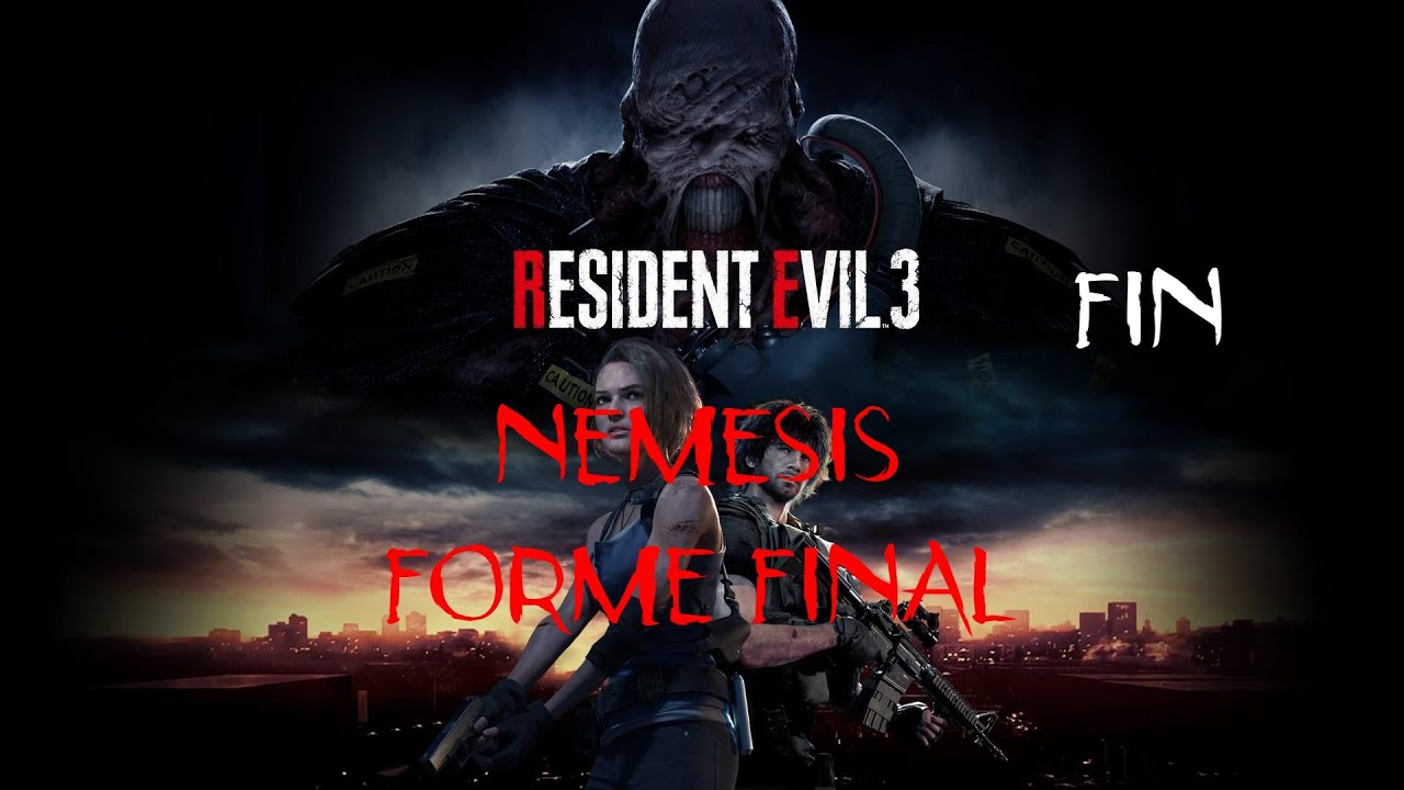 Resident Evil 3 Remake #FIN Nemesis Forme Final - YouTube
