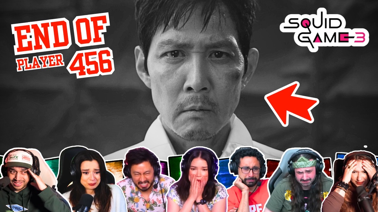 Player 456’s Final Goodbye! (Gi-Hun's Death REACTIONS) | Squid Game 3X6 ...