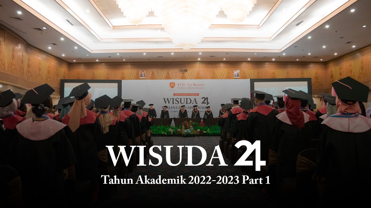 Wisuda Tri Bhakti Business School 24 (23 November 2023) Part 1 - YouTube