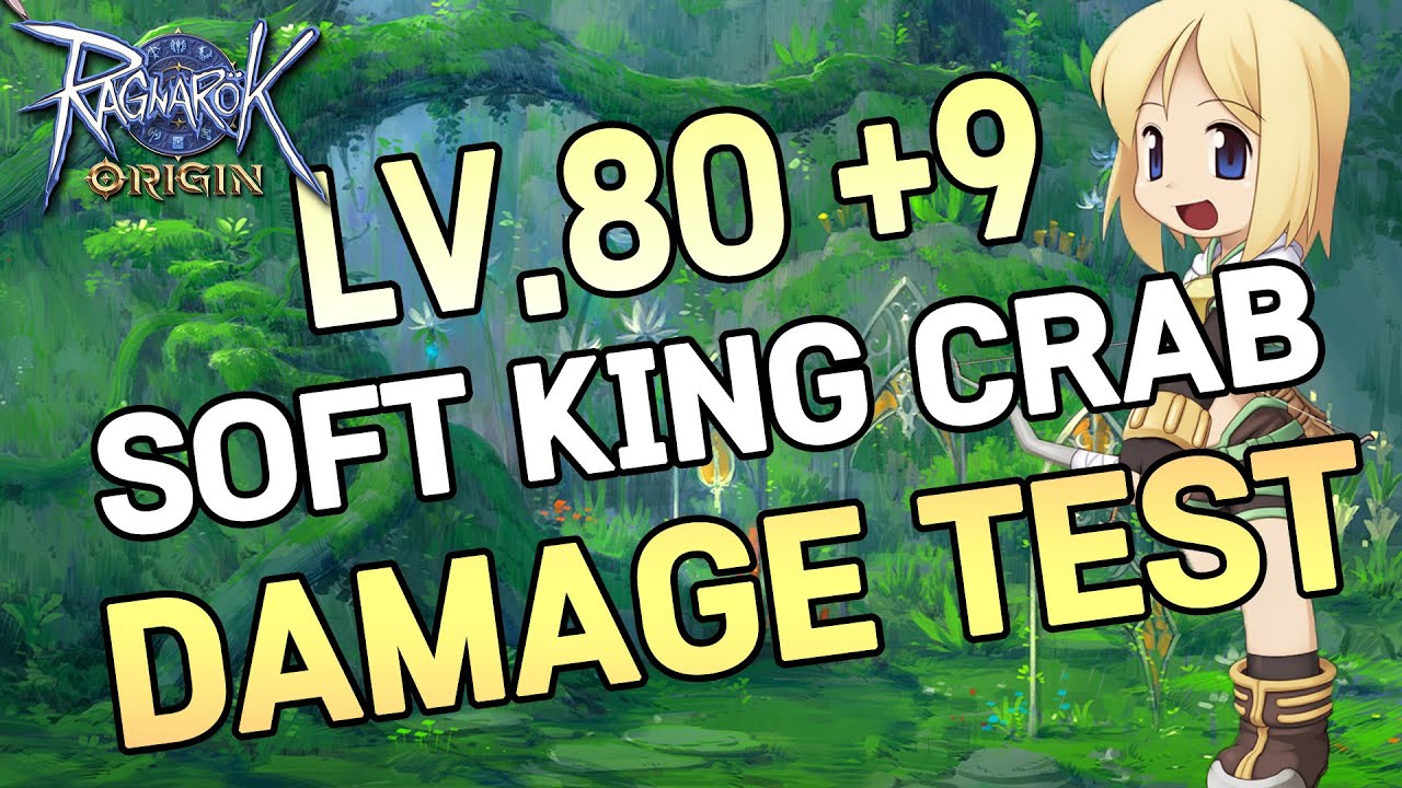 Ragnarok Origin Archer Hunter Sniper LV.80 +9 Soft King Crab Damage ...