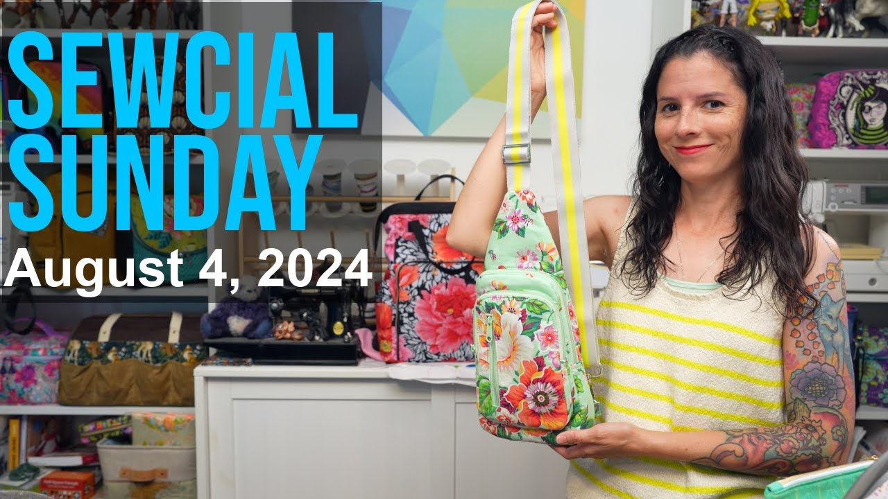 Sewcial Sunday - Sneak peeks of the 4 new patterns - YouTube