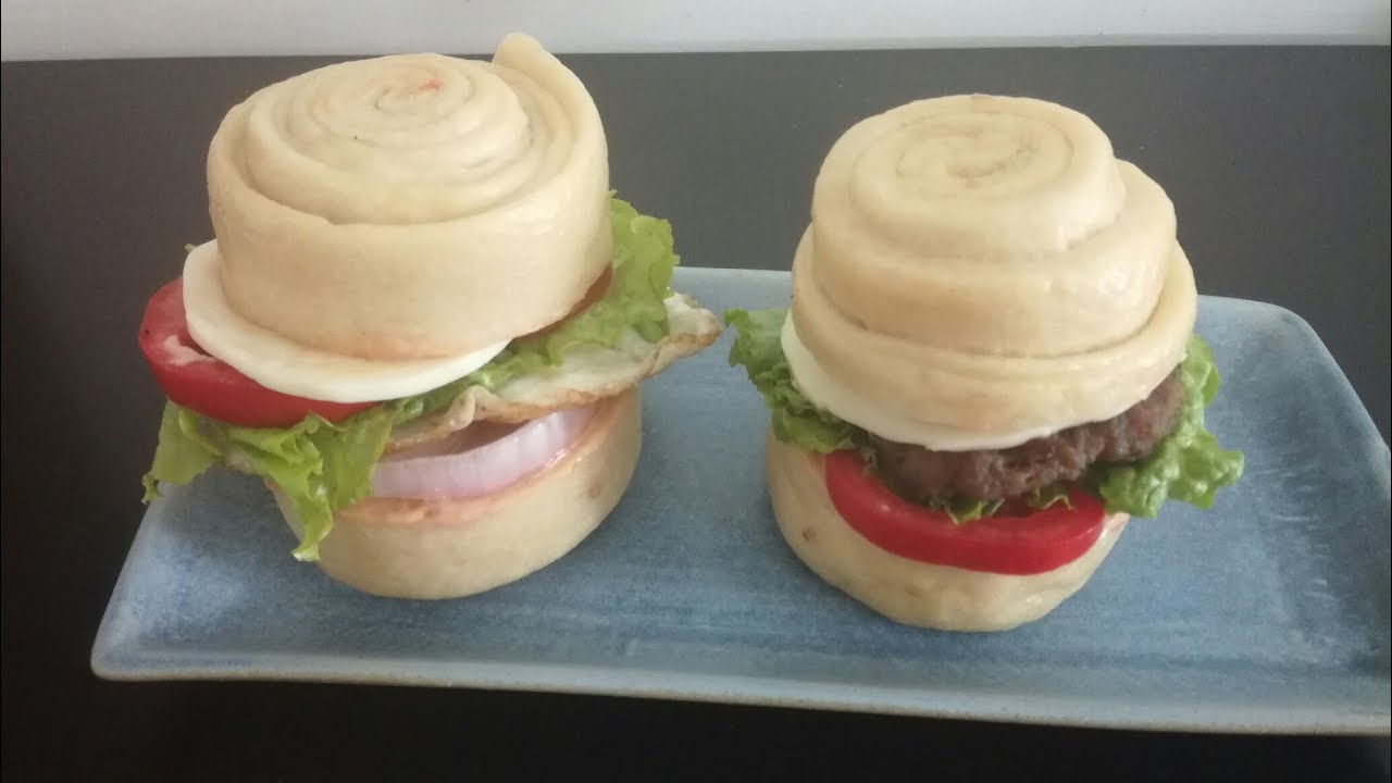 How to make Tibetan homemade tingmo burger recipe - YouTube