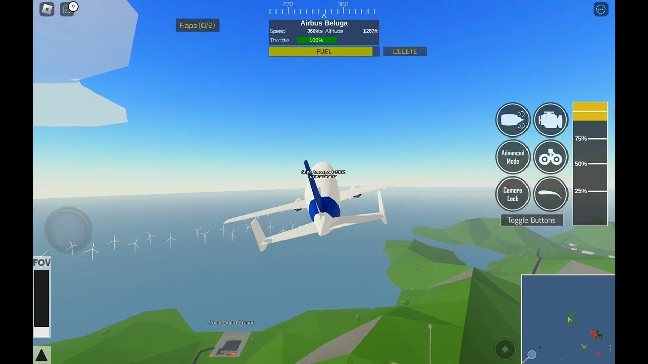 Flying random planes in progect flight traning - YouTube
