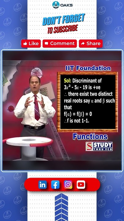 Function || Functions Problems 04 || Class X #oaks - YouTube