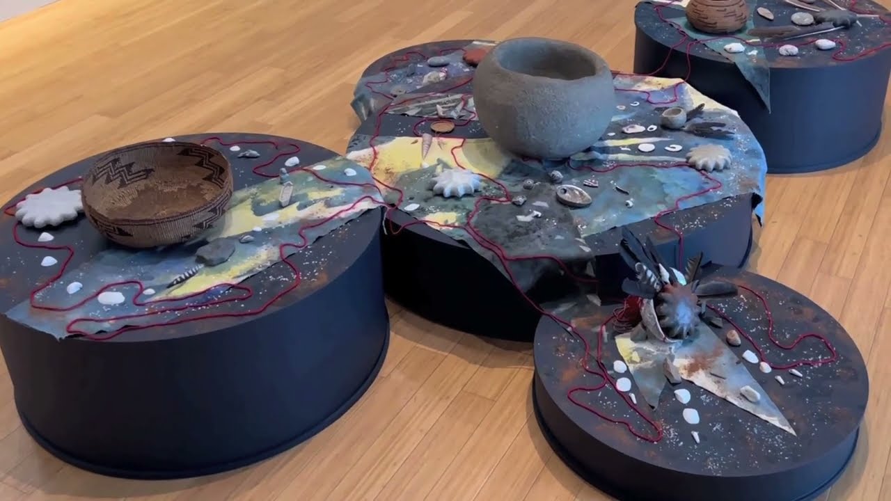 CROSSING WATERS : CONTEMPORARY TONGVA ARTISTS CARRYING PIMUGNA - YouTube