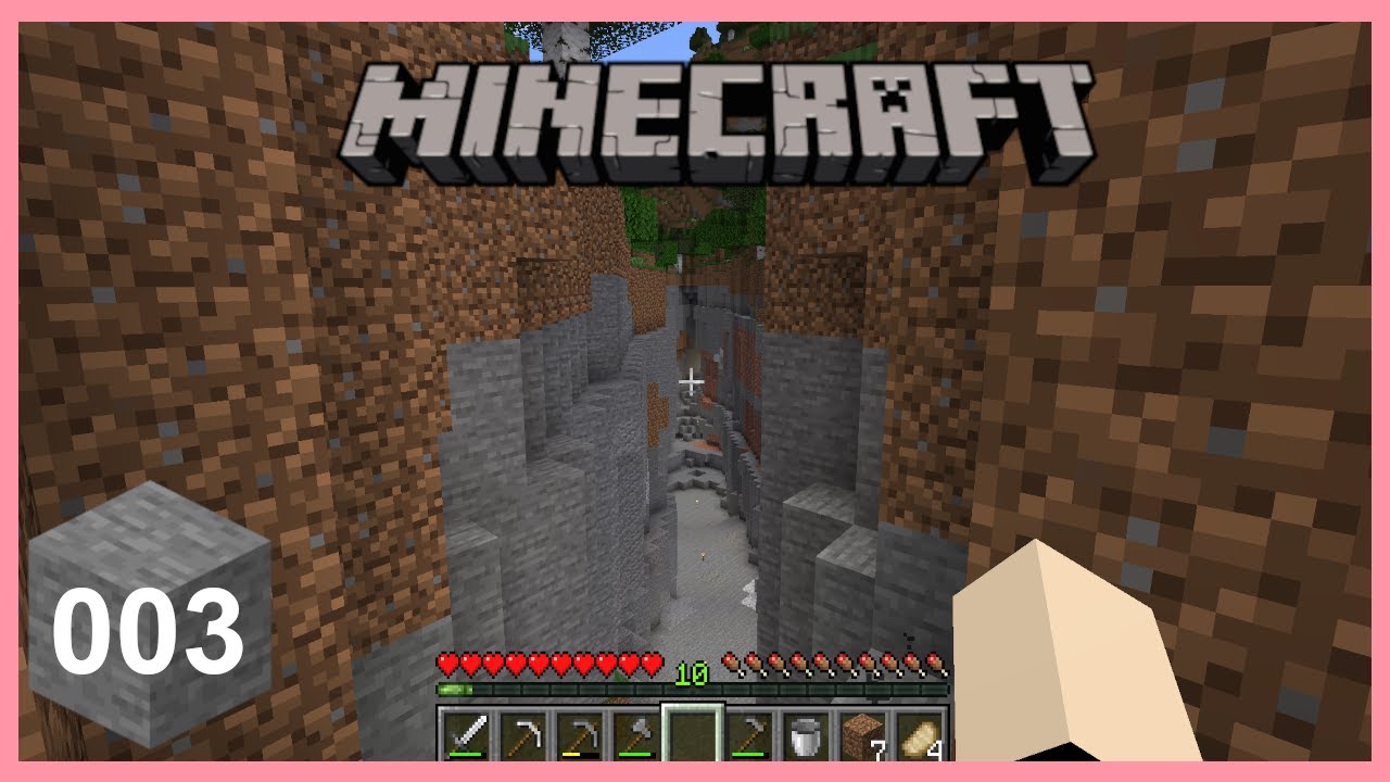Let's Play Minecraft #003 • Die Schlucht erkundet - YouTube