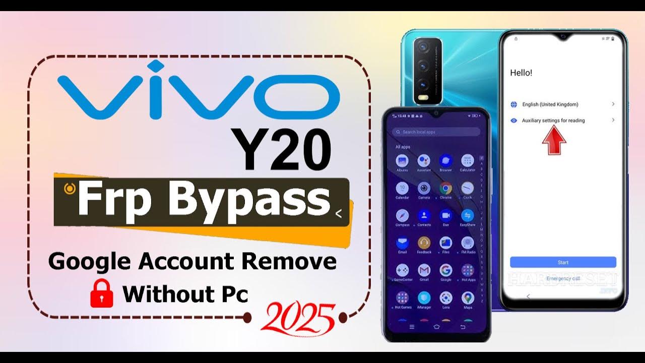 Vivo Y20 FRP Bypass 2025 - Google Account Remove Without PC 2025 - YouTube