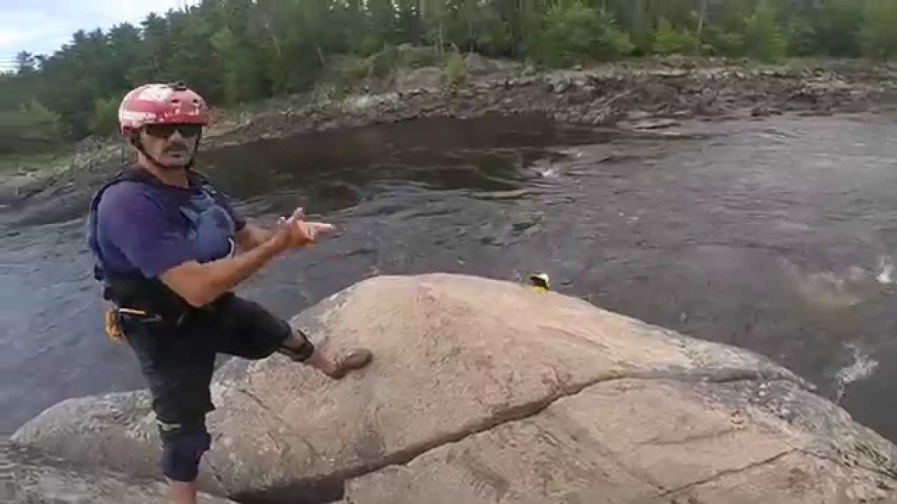 Cliff Jumping @ The Ottawa River - YouTube