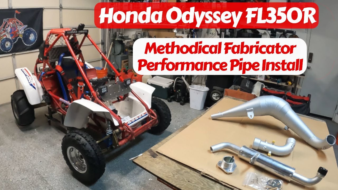 Honda Odyssey FL350R - Methodical Fabricator Performance Pipe Install ...