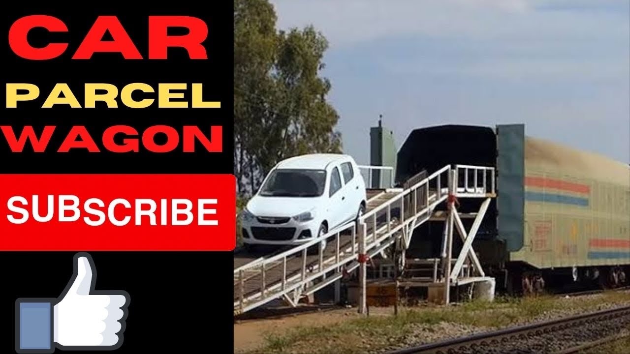 Car Parcel In Train || #indianrailways #viral #railfan - YouTube