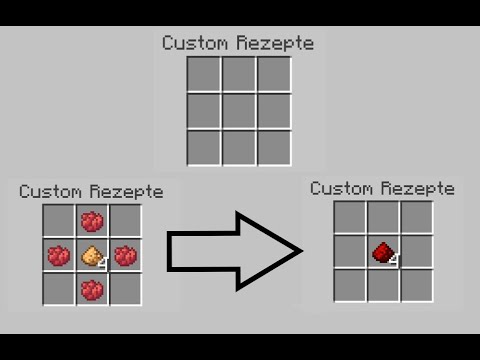 Eigene custom Crafting Rezepte in Minecraft Java erstellen! Minecraft ...