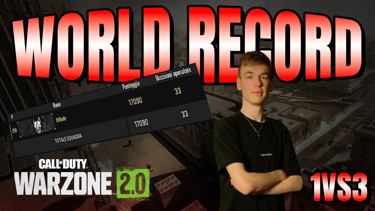 Solo vs Trio 33 kills World Record (Call of duty Warzone 2.0) - YouTube