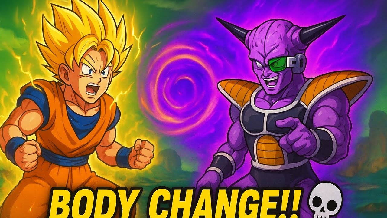 Goku vs Captain Ginyu 💥 | Body Change Battle Reimagined | Dragon Ball ...