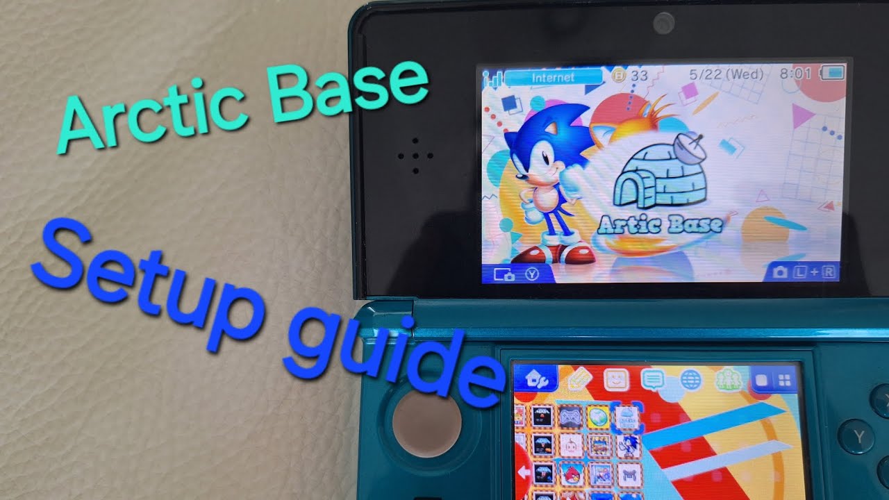 3DS Arctic Base Setup - YouTube