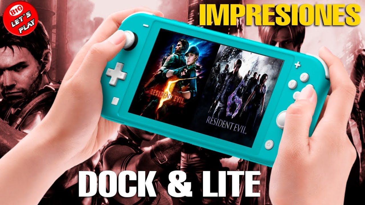 RESIDENT EVIL 5 Y 6 en SWITCH 🧐 JUGAMOS en DOCK y SWITCH LITE - YouTube