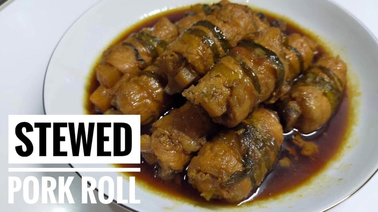 Stewed Pork Rolls | Chinese Recipe - YouTube