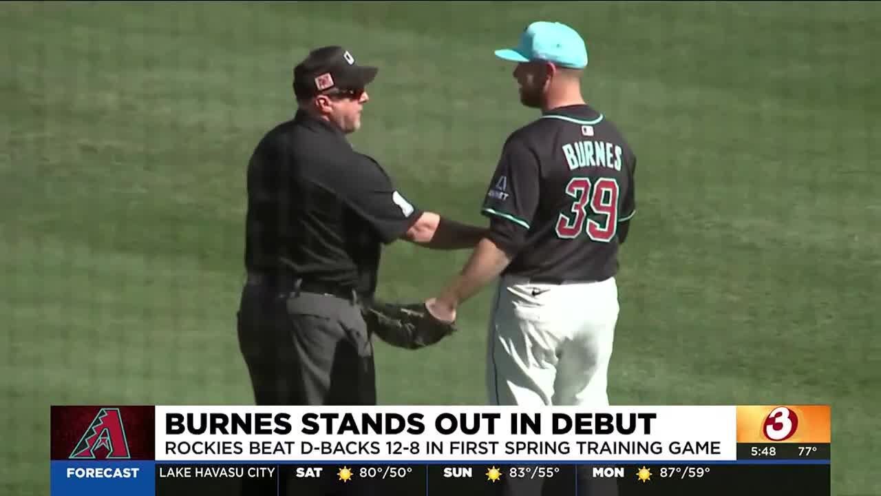 Rockies beat D-Backs in first spring training game of 2025 - YouTube