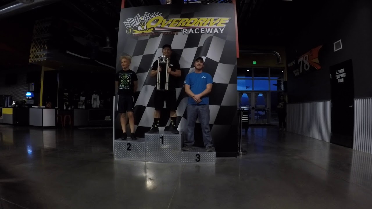 Overdrive raceway league podium - YouTube