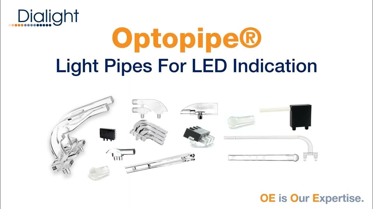 Dialight Optopipe® LED Light Pipe Solutions - YouTube
