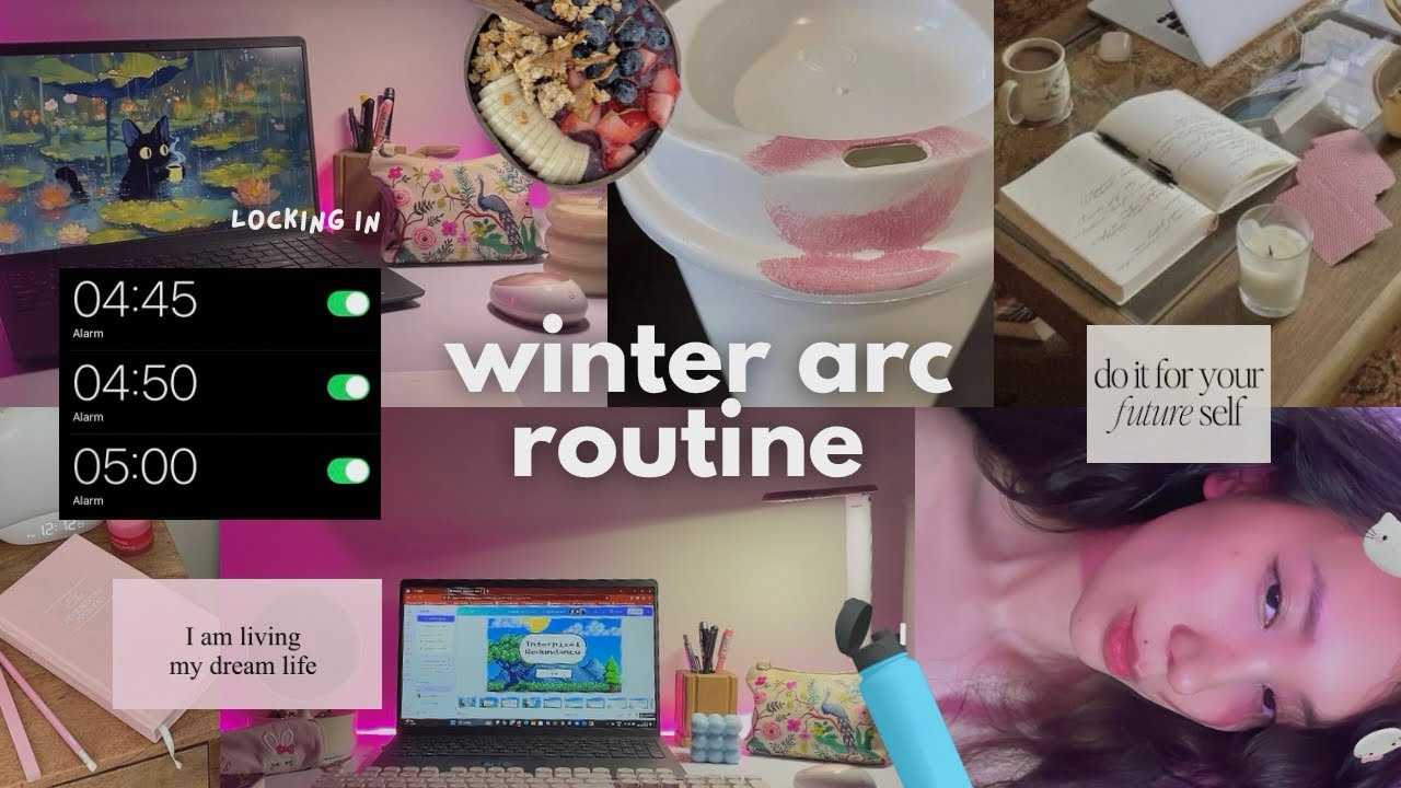 WINTER ARC | time to level up your game before 2025, my routine, goals ...