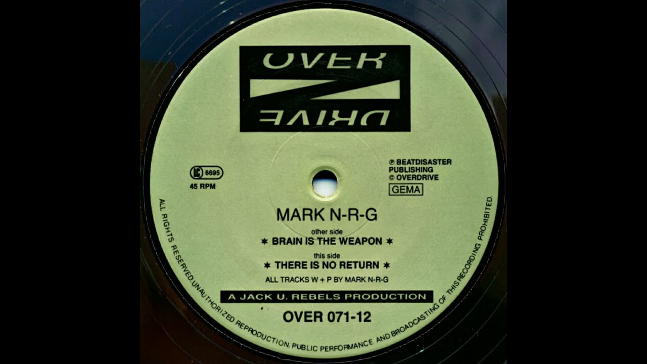 Mark N-R-G – Brain Is The Weapon 1995 (Hard Trance, House) - YouTube