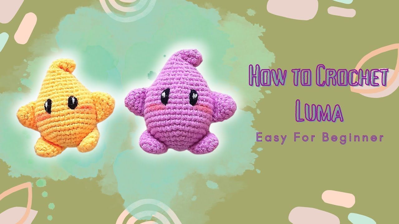 Luma star crochet for beginner | Easy amigurumi tutorial - YouTube
