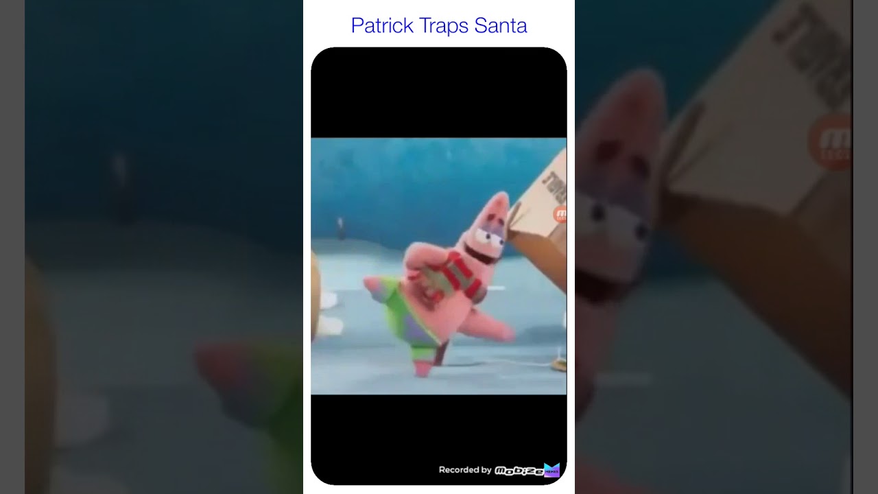 Patrick Traps Santa!!!! - YouTube