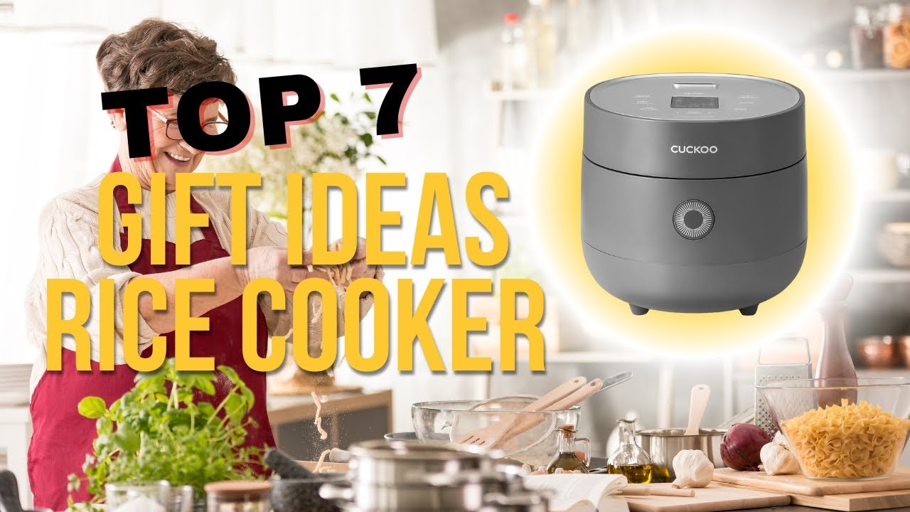 The 7 Most AMAZING Rice Cooker Gifts for Any Occasion - YouTube