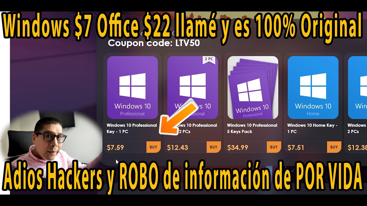 CONSIGUE Windows PRO y Office + BARATO imposible 2022 100% Original ...