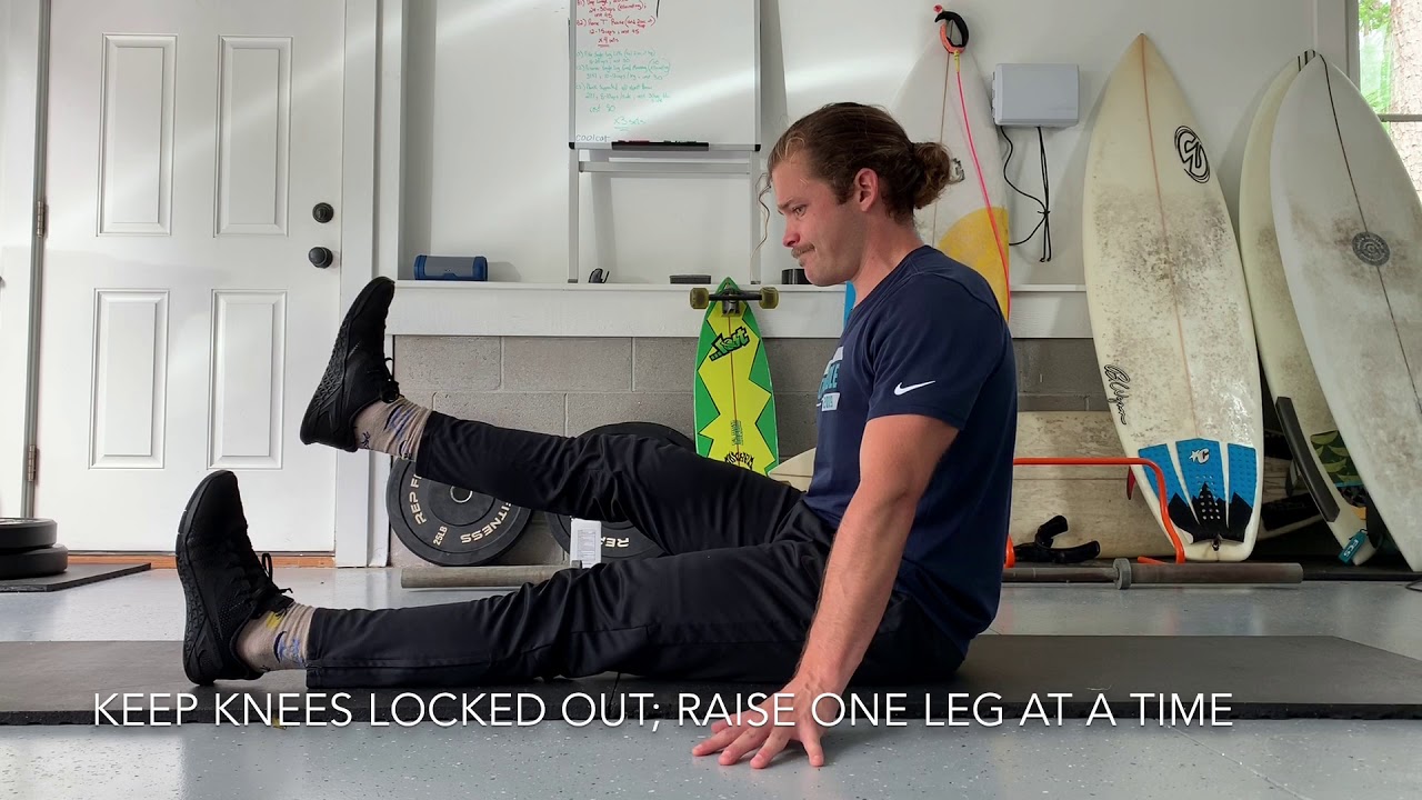 Pike Leg Lift (Alternating) - YouTube