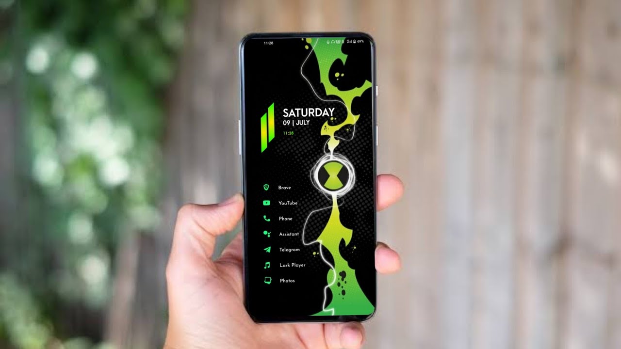 Ben 10 Home Screen Setup | Niagara launcher - YouTube