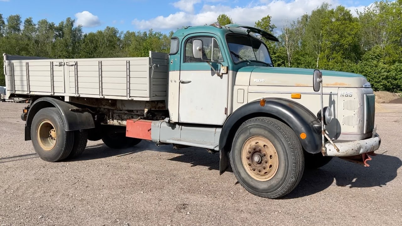 Köp Veteranlastbil Volvo N86 på Klaravik - YouTube